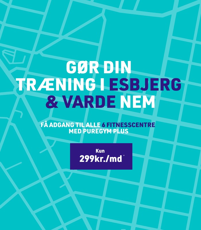 Fitness i Esbjerg - Find dit nærmeste center her | PureGym